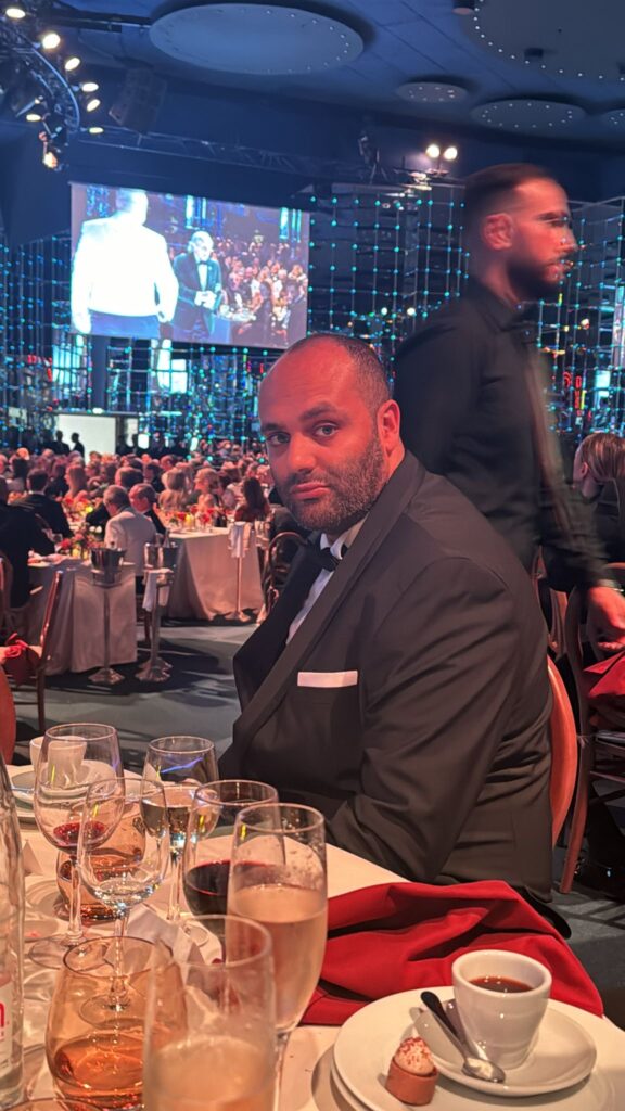 Sam HSN Graces the 81st Monaco F1 Gala Dinner - Dubai Magazine
